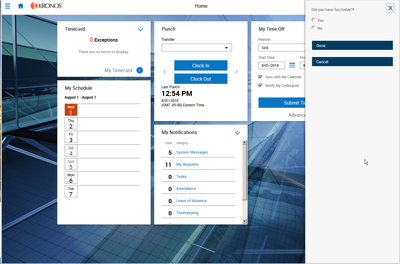 Attestation configuration examples